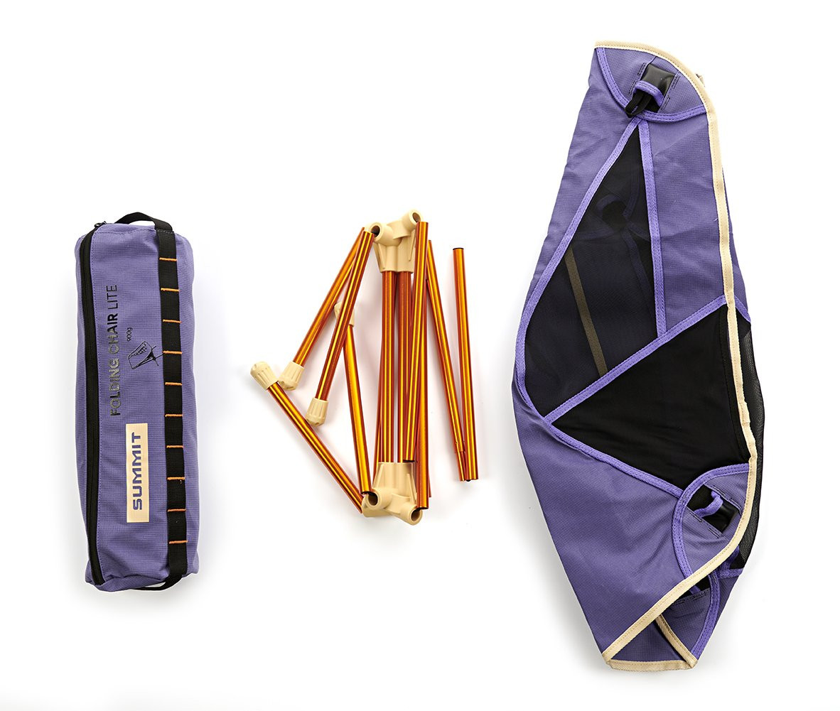 Chaise de camping pliable, légère Summit Poles Folding Chair Lite