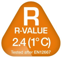 Matelas pliable en mousse Robens ZigZag Slumber Pro