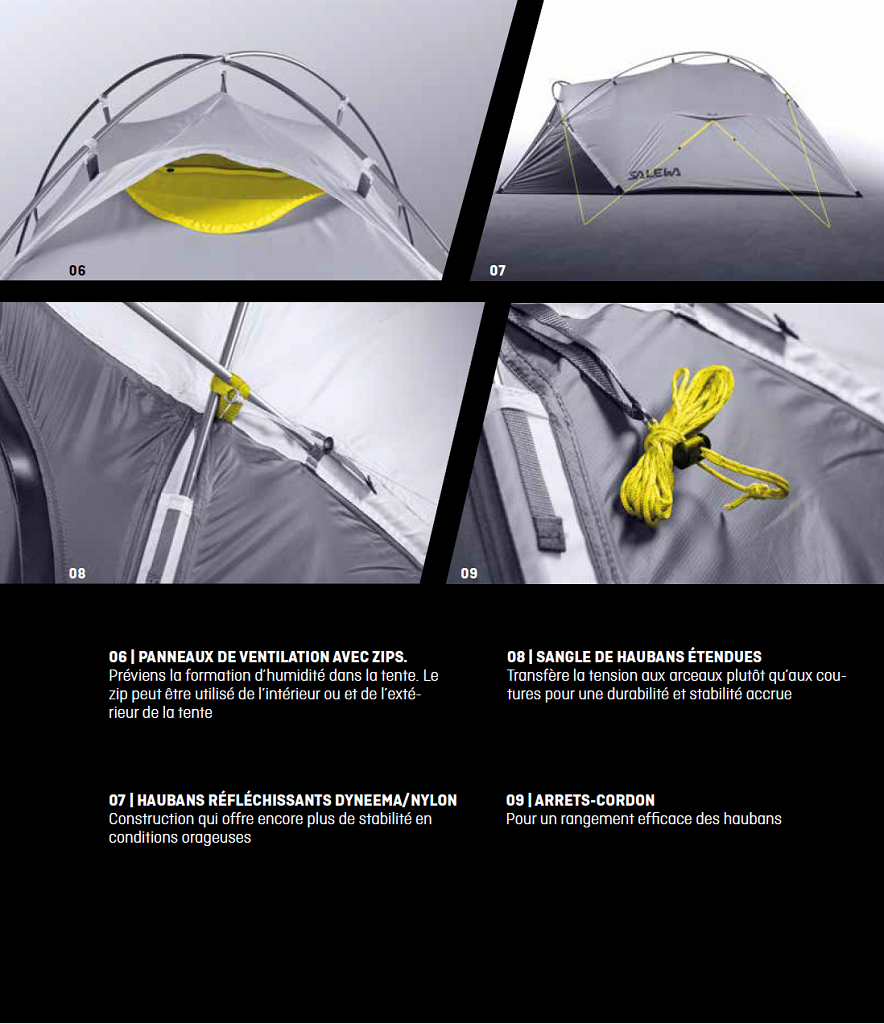 Tente légère Salewa Litetrek Pro II - 2 places