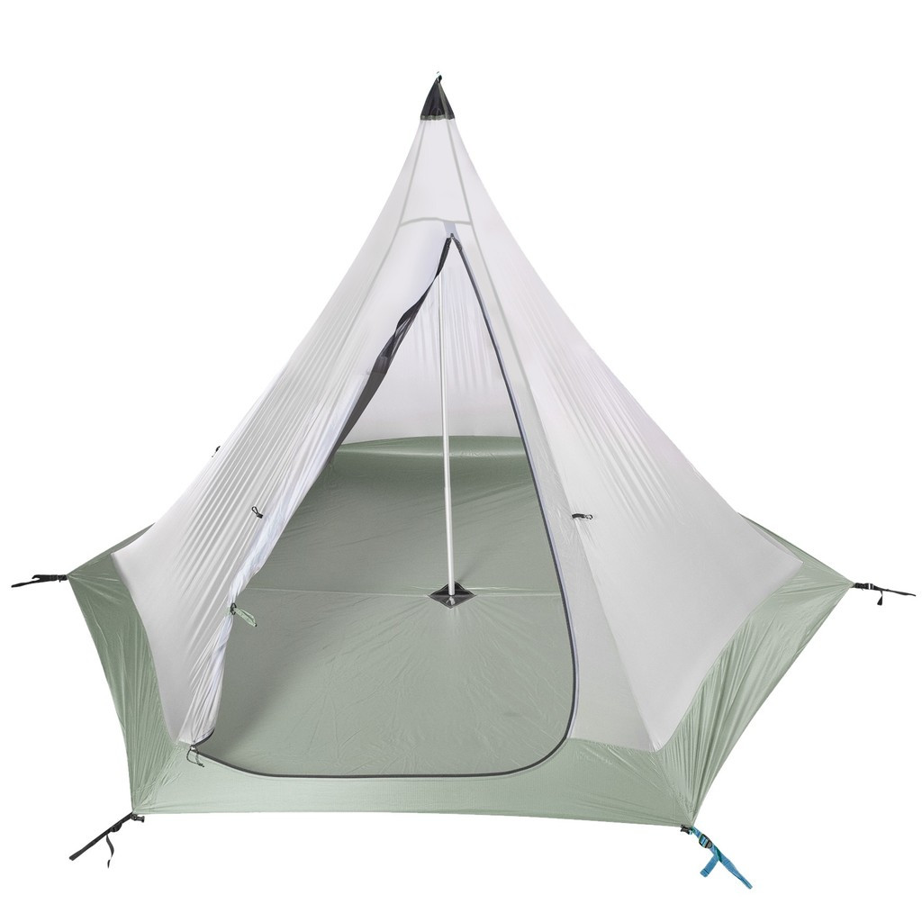 Tipi Ultra-léger Nigor Wickiup 3 Set : tente complète avec toile double ...